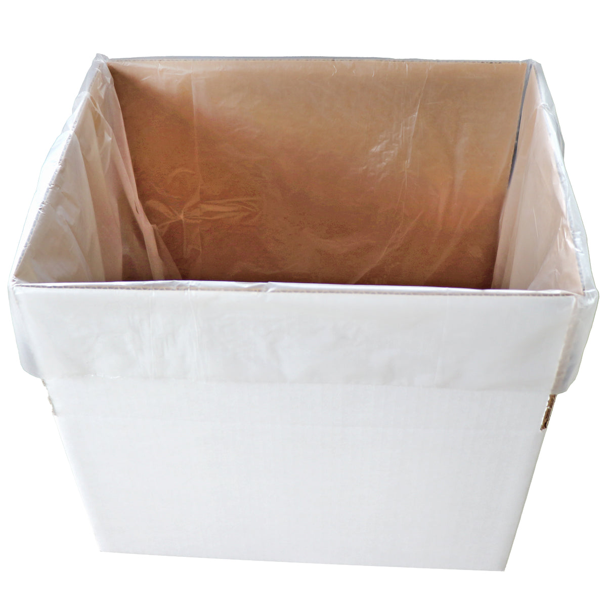 30" x 18" x 35" 2.0 Mil Clear Gusseted Liners – Plascon Inc